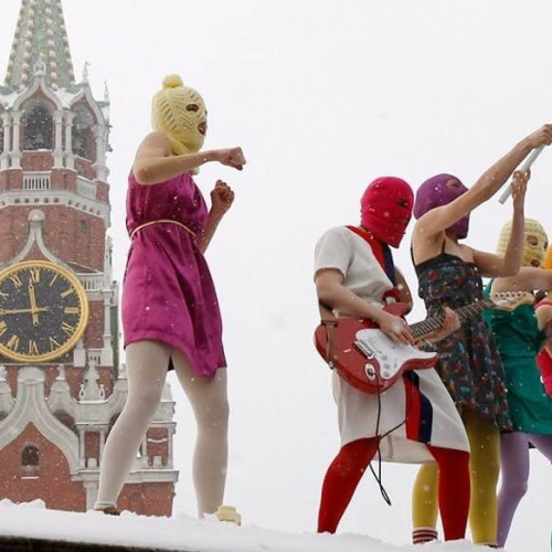 Art of dissent: Protesting Russia's Putin with Pussy Riot - Human ...