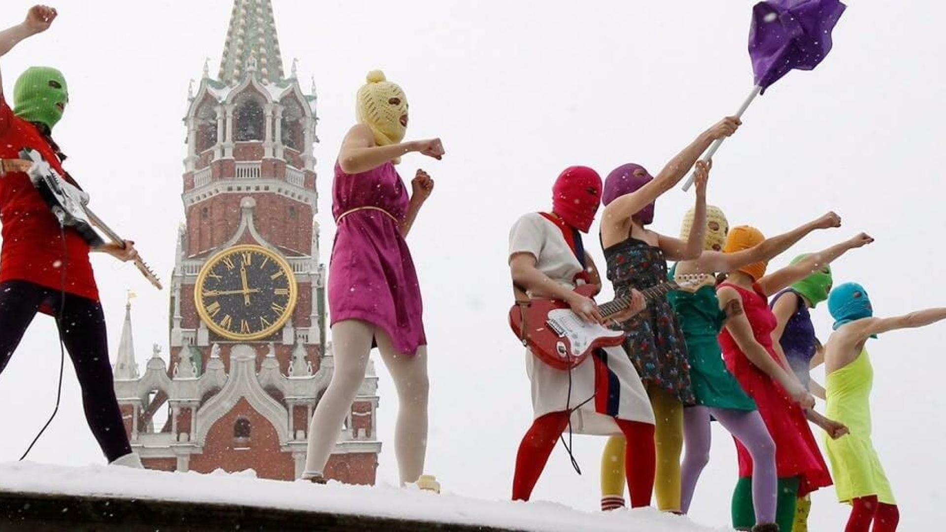 Art of dissent: Protesting Russia's Putin with Pussy Riot - Human ...