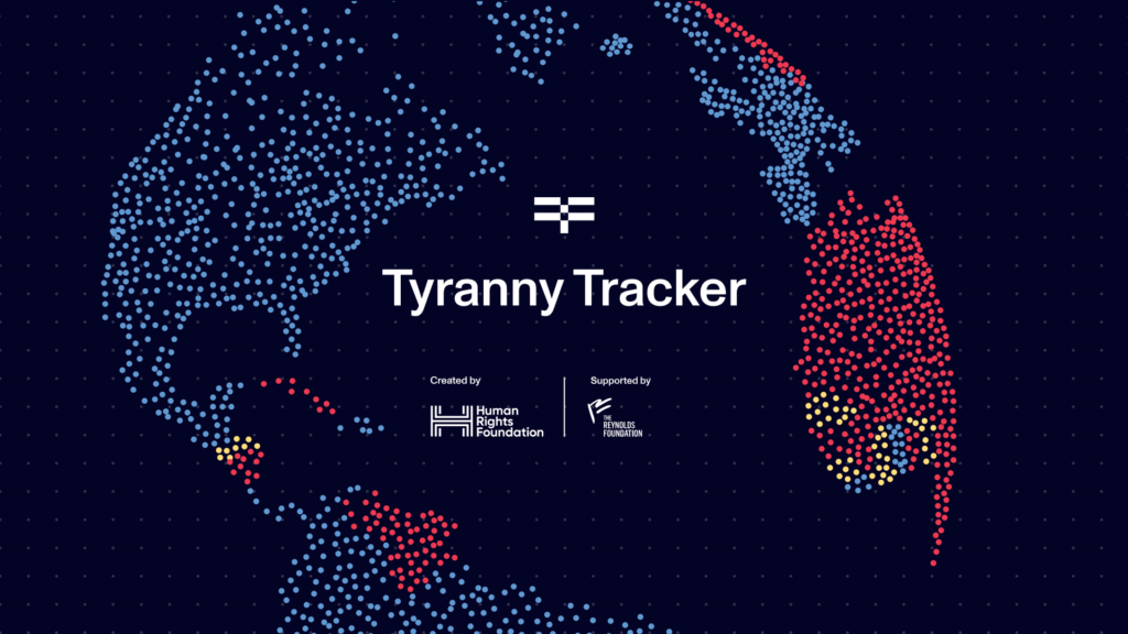 HRF announces the launch of the Tyranny Tracker, a new democracy index ...